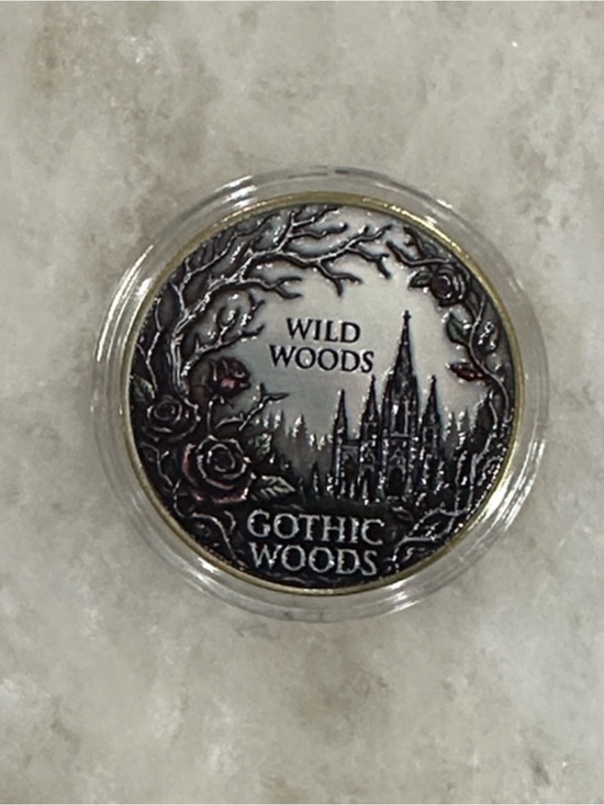 Accessories | Wild Woods Gothic Woods Coin Pendant Silver And Black ...